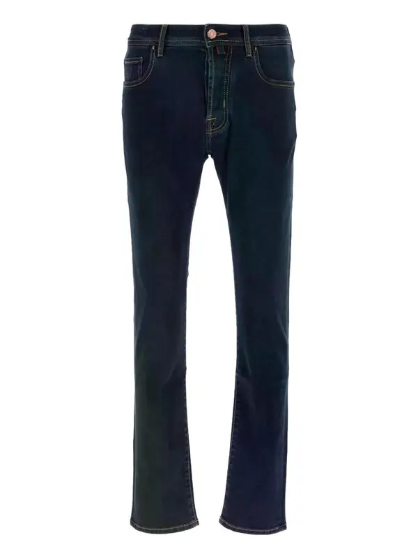 Jacob Cohen Five-pocket Straight Leg Jeans - Blue