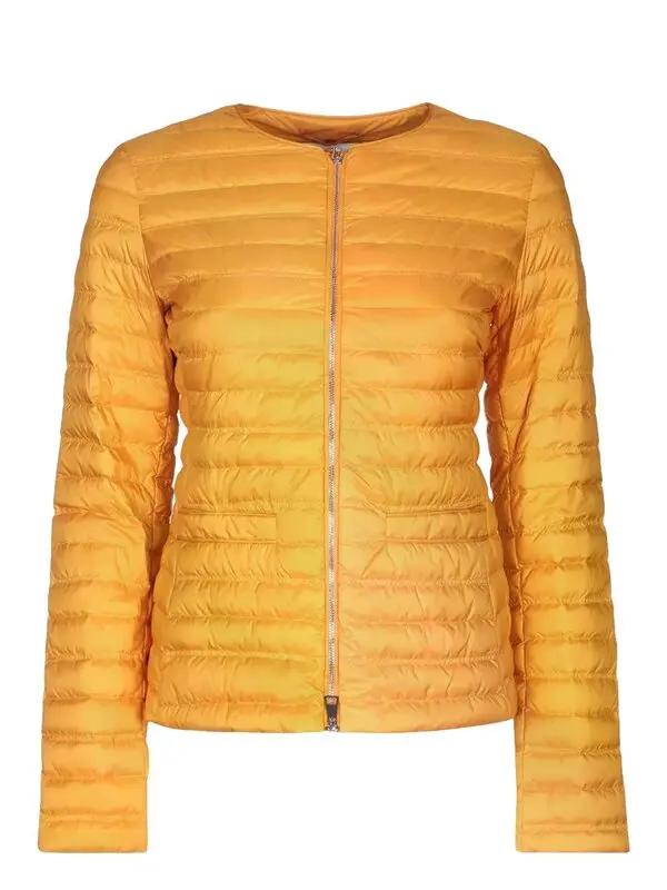 Add Quilted Jacket - Orange