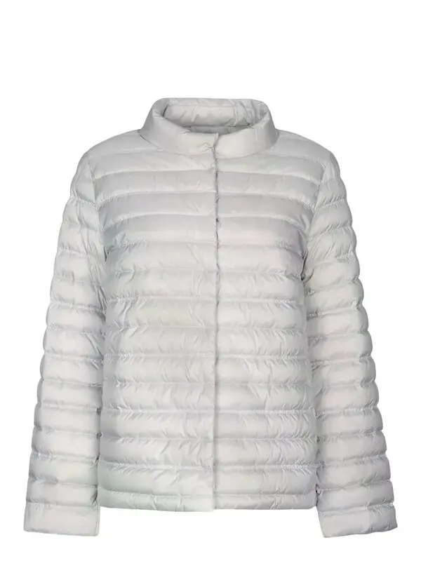 Add Quilted Puffer Jacket - Grey