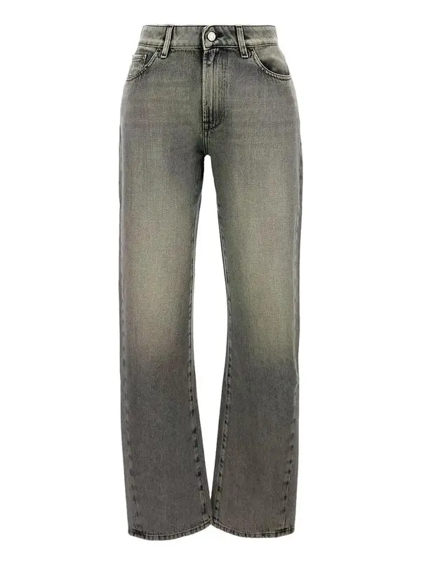3x1 Five-pocket Cotton Jeans - Grey