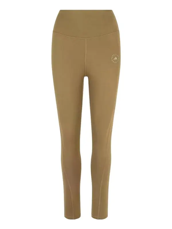 Adidas By Stella McCartney Logo-print Leggings - Brown