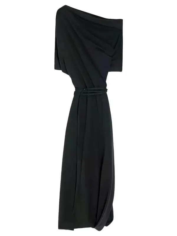 LEMAIRE Twisted Hem Dress - Black