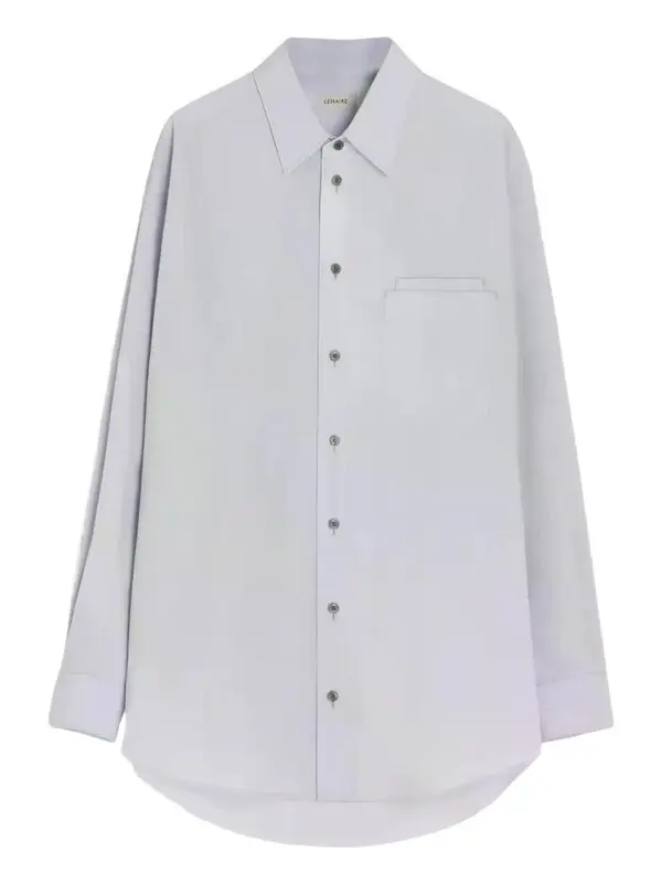 LEMAIRE Double Pocket Shirt - Purple