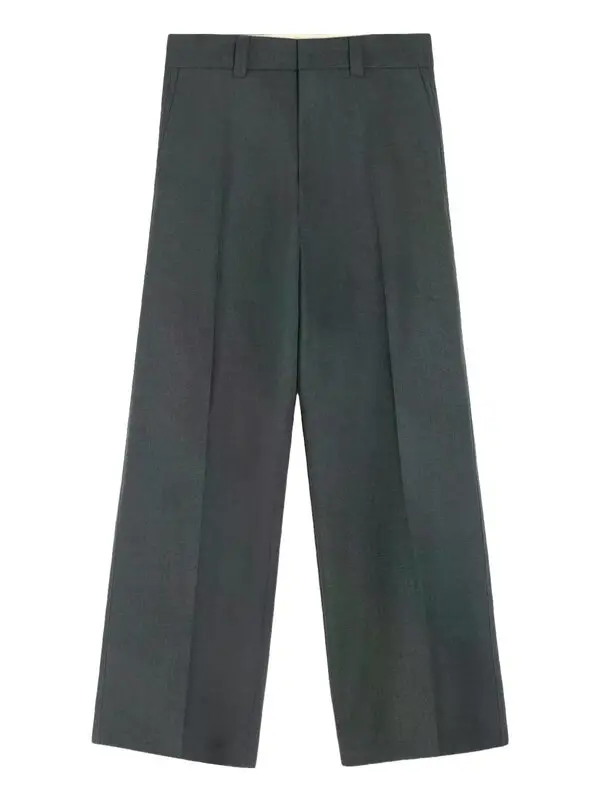 LEMAIRE Pleated Twill Trousers - Grey