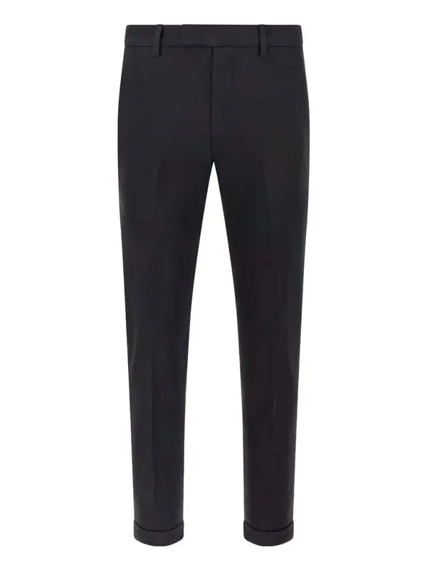 DEPARTMENT 5 Pressed-pleat Turn-up Trousers - Blue