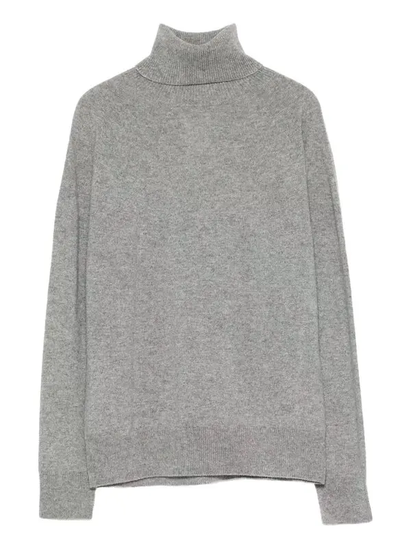 Emporio Armani Cashmere Turtleneck Sweater - Grey