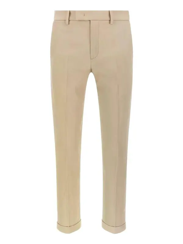 DEPARTMENT 5 Pressed Turn-up Trousers - Neutrals