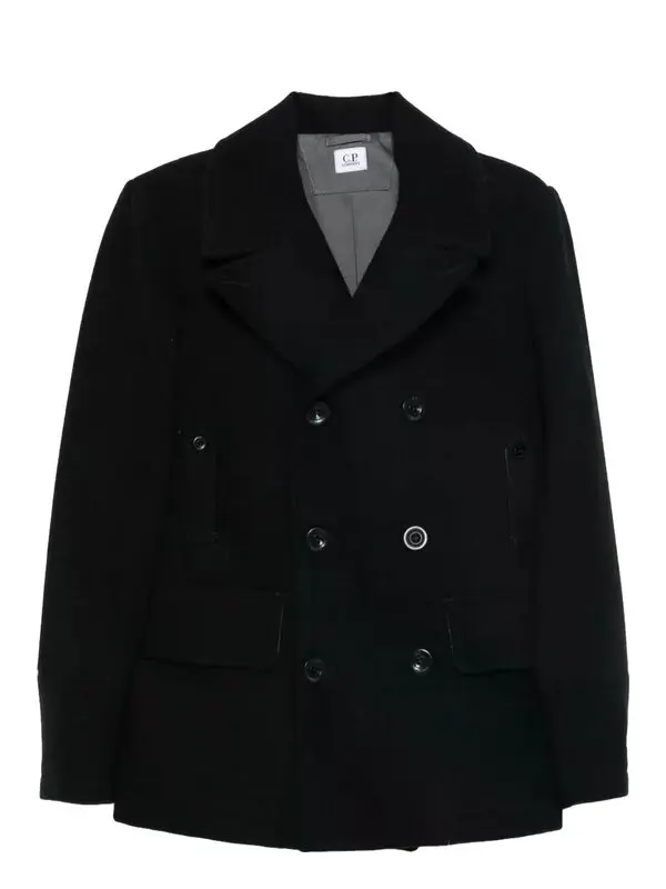 C.P. COMPANY Double-breasted Blazer - Black