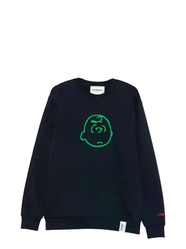 Iceberg Peanuts Printed Sweatshirt - Blue