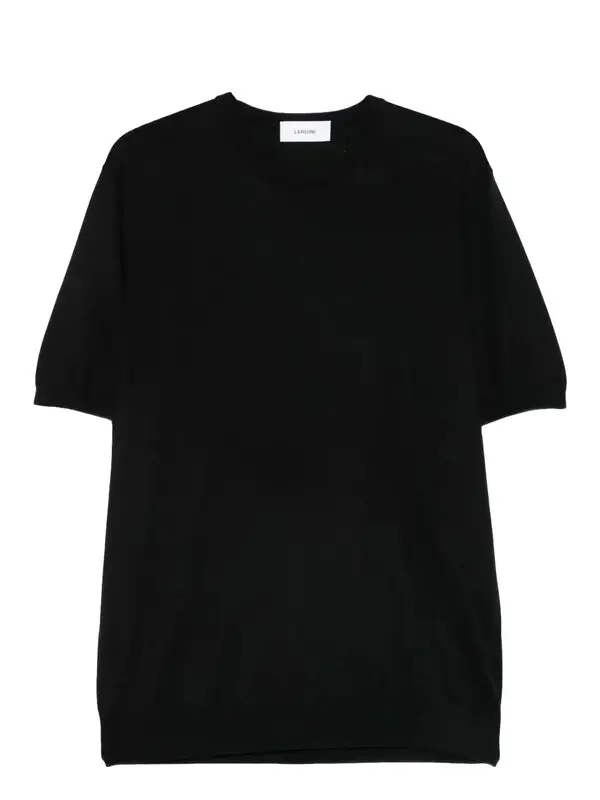 LARDINI Short-sleeve T-shirt - Black