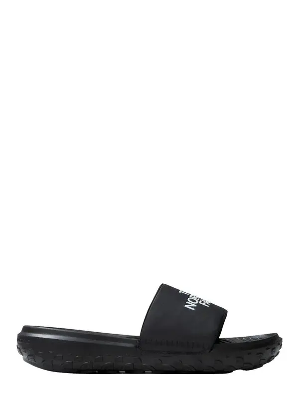 The North Face Never Stop Logo-embossed Textured Slides - Black