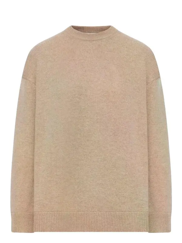 Max Mara Wool Crew-neck Sweater - Neutrals