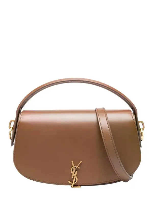 Saint Laurent Leather Shoulder Bag - Brown