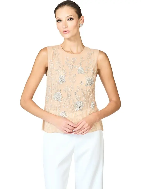 Sachin & Babi Iris Top - Nude