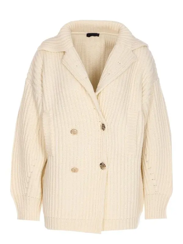 Liu Jo Wool Blend Coat - White
