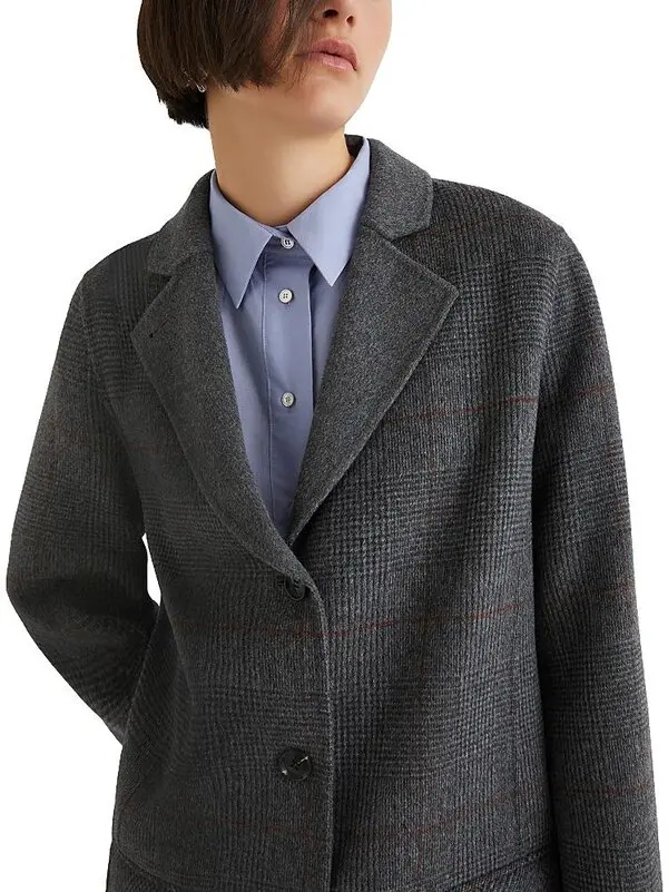 Marella Baviera Wool Jacket - Grey