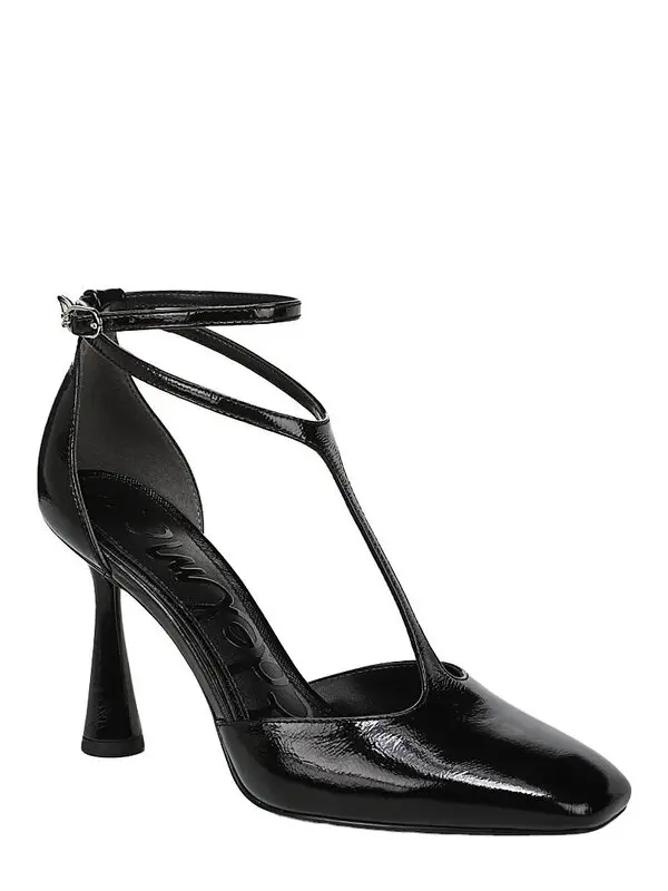 Sam Edelman Everett Leather Cutout Pumps - Black