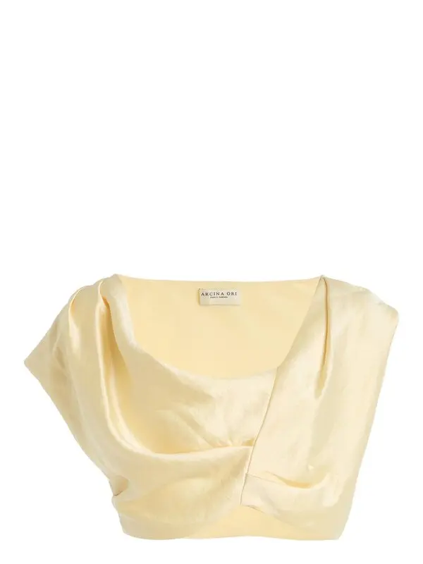 Arcina Ori Andi Cropped Top - Yellow