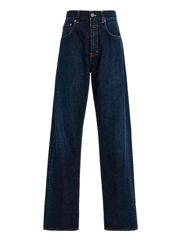 Closed Jonta Rigid Low-rise Boyfriend Jeans - Dark Wash