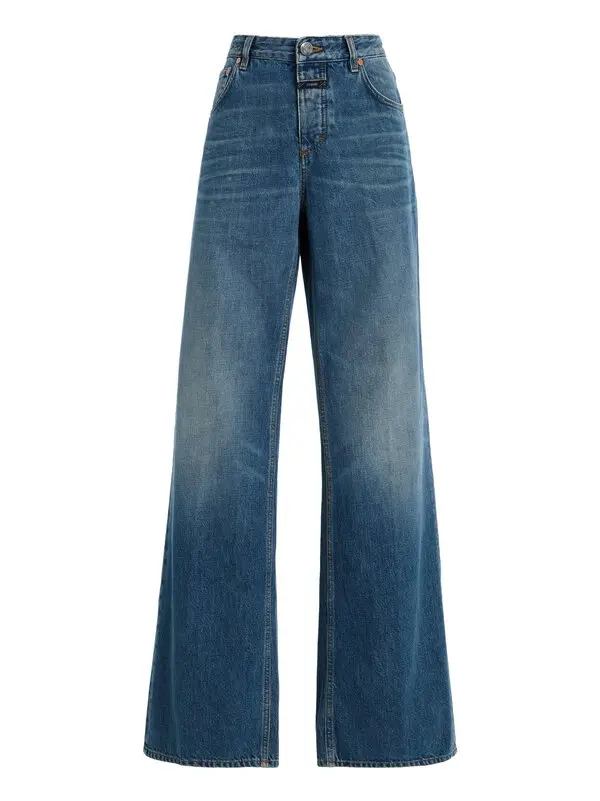 Closed Gillan Flared-leg Rigid Jeans - Medium Wash