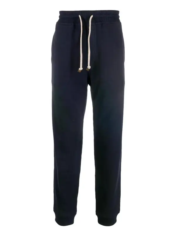 Brunello Cucinelli Drawstring-waist Track Pants - Blue