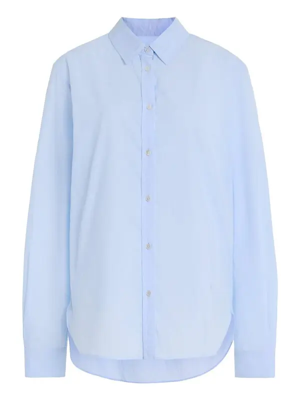 HIGH SPORT James Chambray Shirt - Blue