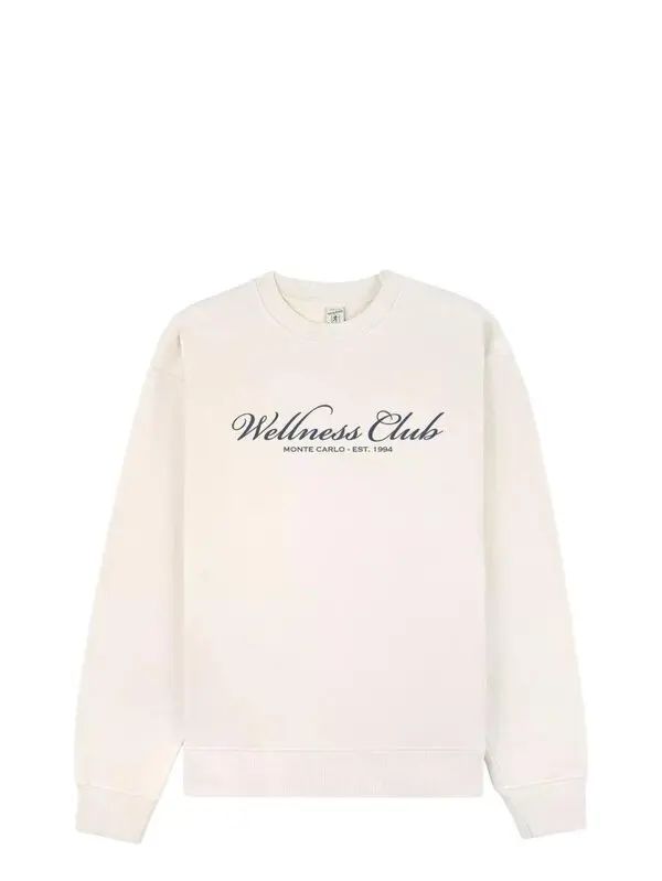 SPORTY & RICH Wellness Club Sweatshirt - Neutrals