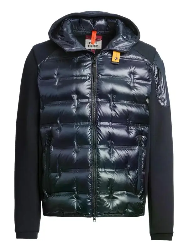 PARAJUMPERS Quilted Hooded Jacket - Blue