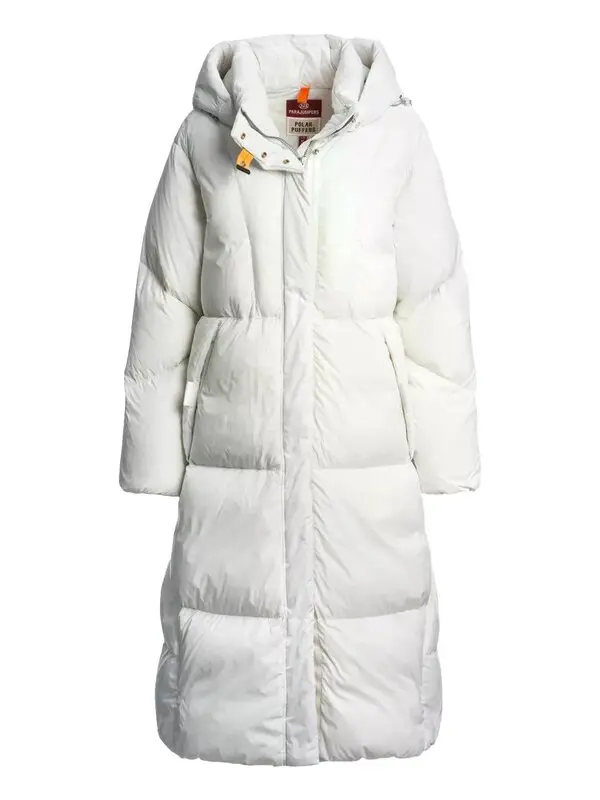 PARAJUMPERS Hooded Padded Coat - White