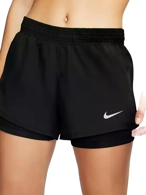 Nike 10k 2-in-1 Running Shorts - Black