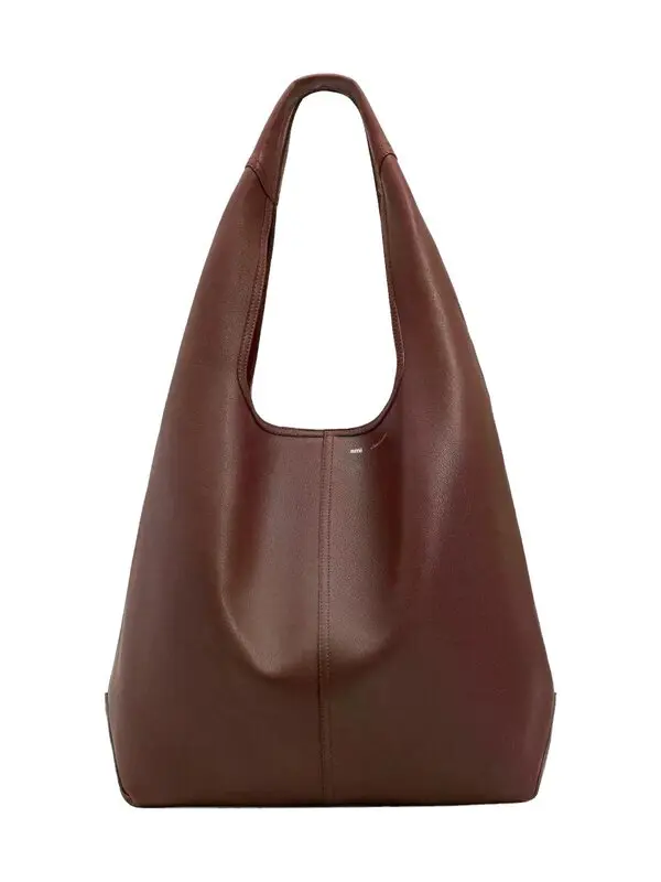 Ami Etienne Leather Hobo Bag - Red