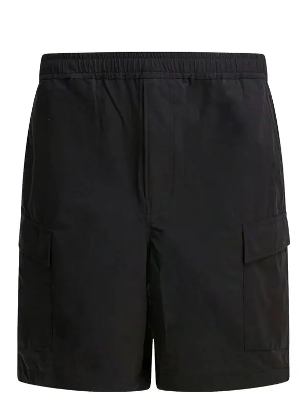 DAIWA PIER39 Cargo Pocket Elastic-waist Shorts - Black