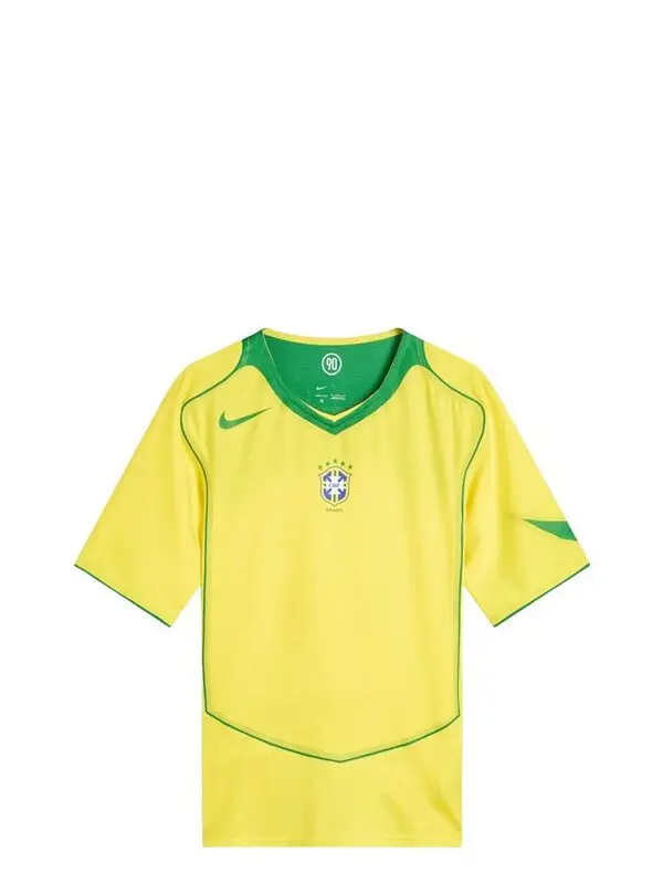 Nike Brazil Reissue Short Sleeve Jersey - Yellow/green
