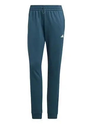 Adidas Aeroready Game And Go Regular Tapered Fleece Pant - Arctic Night/white