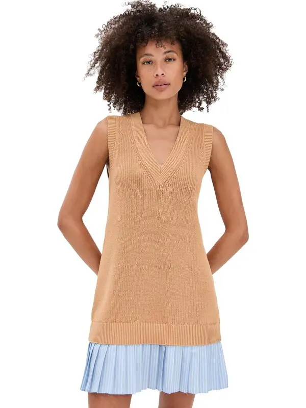 Cinq À Sept Indiana Prestyled Mini Dress - Camel