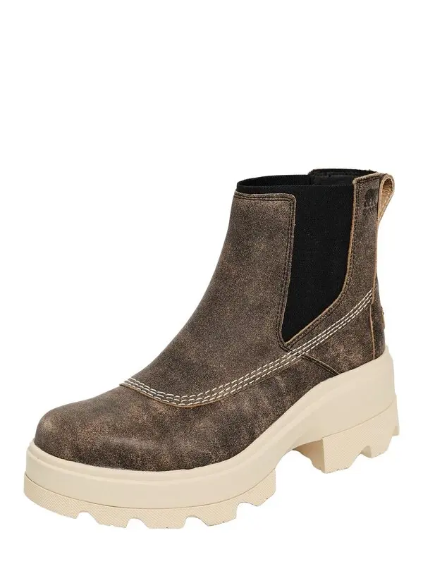 Sorel Joan Chelsea Boots - Canoe/bleached Ceramic