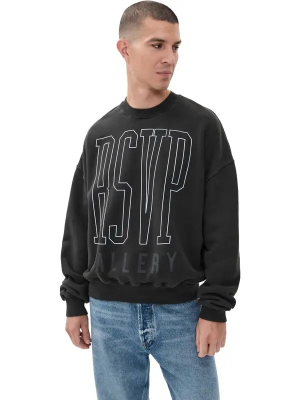 AGOLDE X Rsvp Gallery Alton Crewneck - Marker