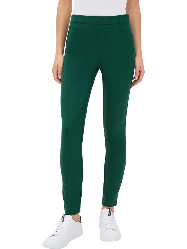 Ralph Lauren Eagle Nylon Stretch Pants - Hunter Green