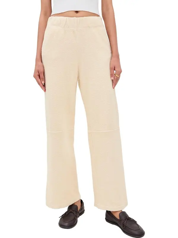 LES TIEN Jax Relaxed Carpenter Pants - Ivory