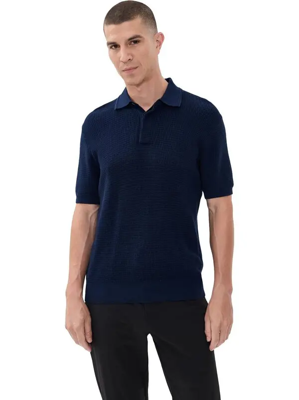 Rlx Ralph Lauren Merino Coolmax Polo Sweater - Refined Navy