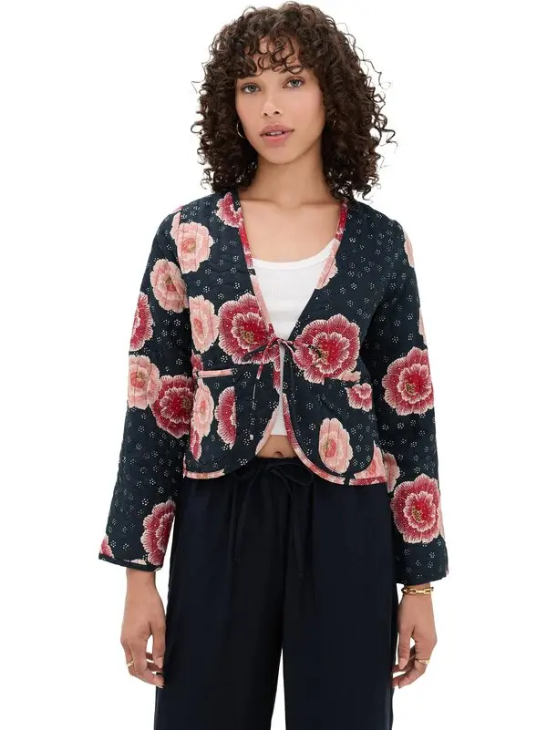 Natalie Martin Saskia Jacket - Poppy Combo