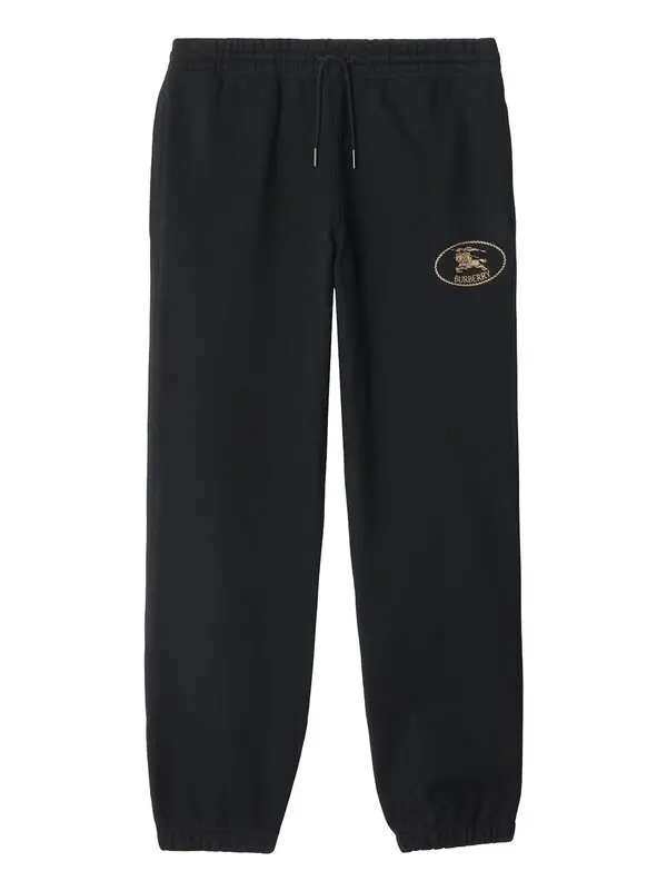 Burberry Knight Stamp Sweatpants - Black