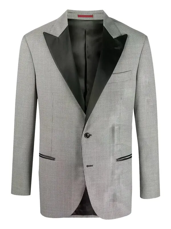 Brunello Cucinelli Single-breasted Fitted Blazer - Grey