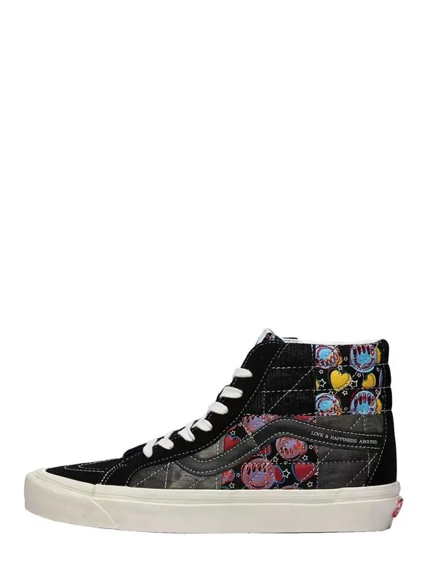 VANS Sk8-hi 38 Dx Anaheim Patchwork Sneakers - Black