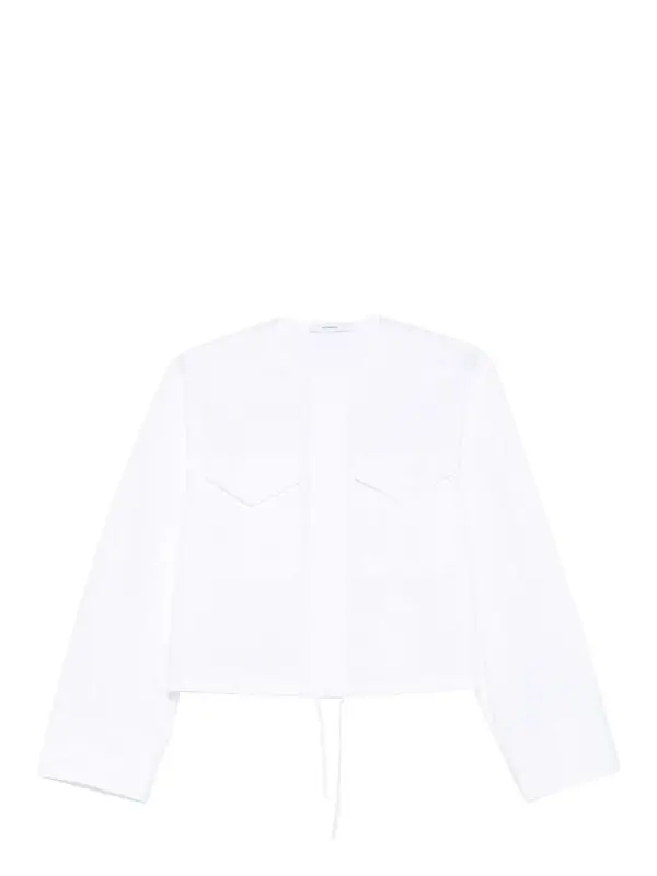 Givenchy Cotton Shirt With Pockets - White