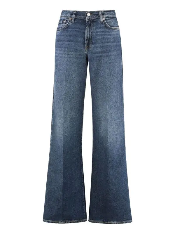 SEVEN Jeans With Rivet Detailing - Blue