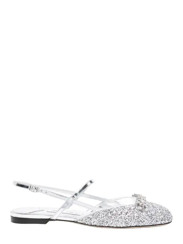 JIMMY CHOO Slingback Sandals - Metalizzati