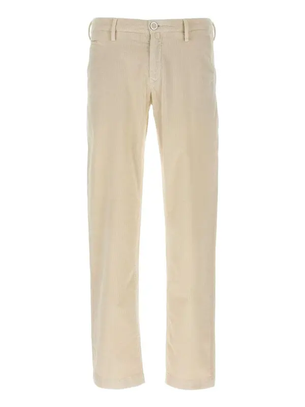 Jacob Cohen Corduroy Trousers - White