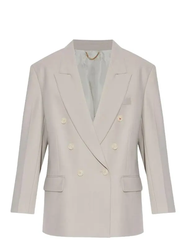 Victoria Beckham Double-breasted Blazer - Grey