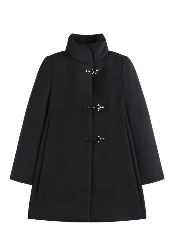 FAY High Neck Jacket - Black